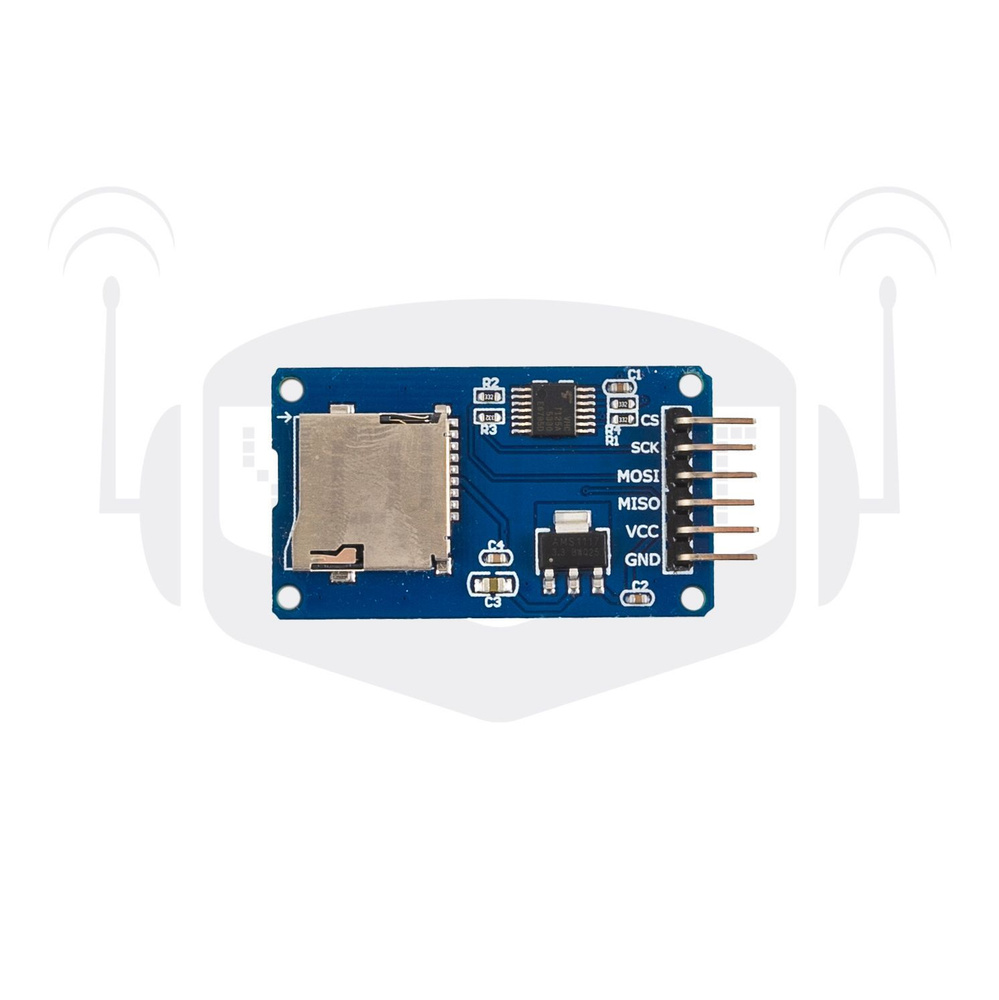Модуль Cardreader Micro Sd Arduino купить с доставкой по выгодным