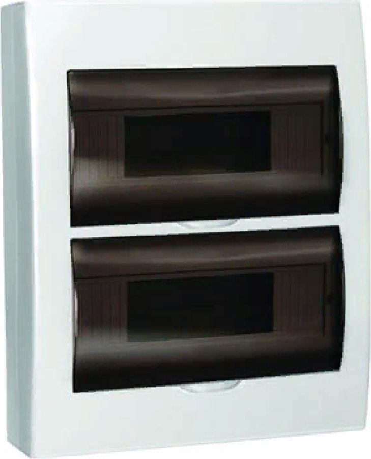 Бокс распределительный TDM Electric / ТДМ Электрик ЩРН-П-24, пластиковый белый, 24 модульных ...