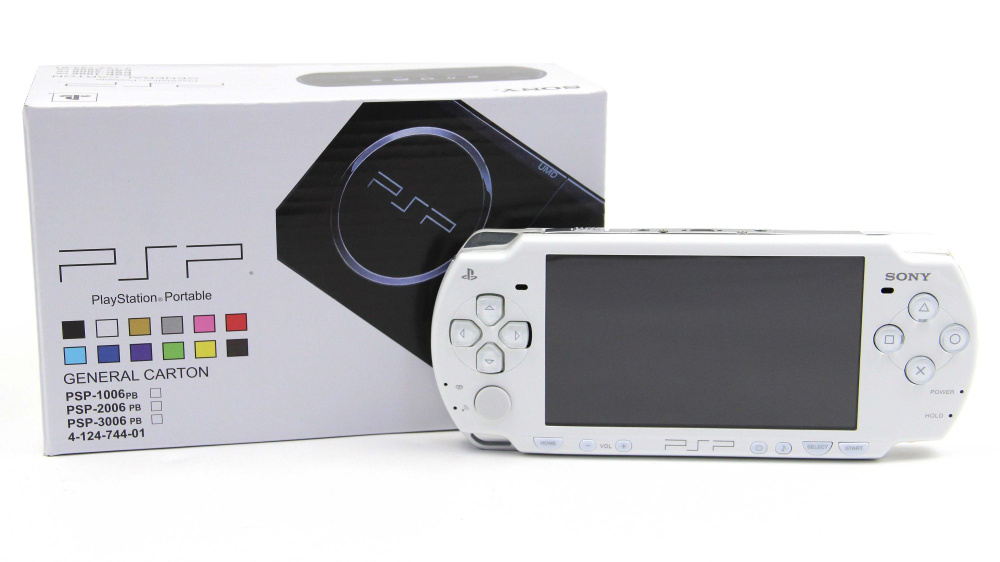 Игровая приставка Sony PSP 2008 Белая + 150 Игр - купить с доставкой по ...