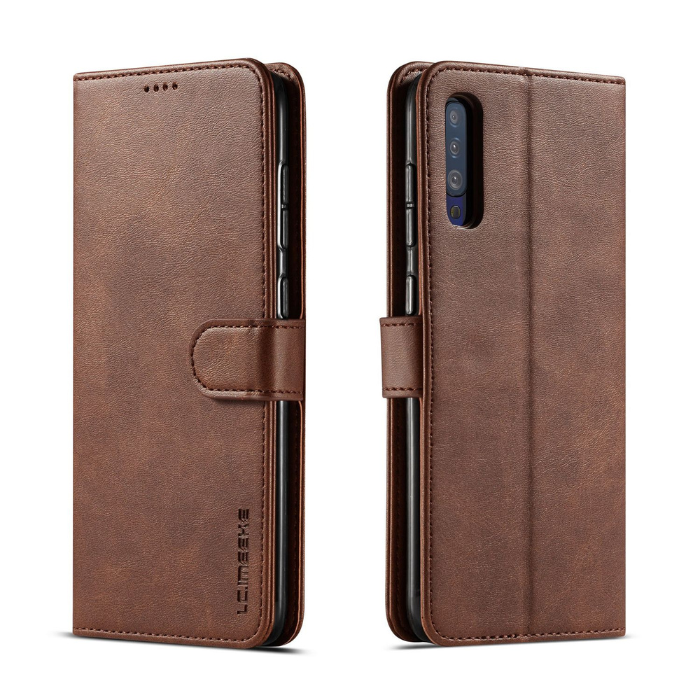 LCIMEEKE Кожаный книжка чехол для Galaxy A30S, A50, A50S(Самсунг A30S ...