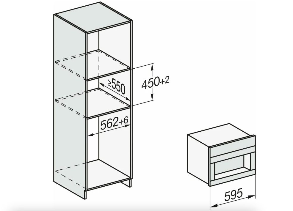 Встраиваемая кофемашина Miele CVA 7845, серый купить по выгодной цене в ...