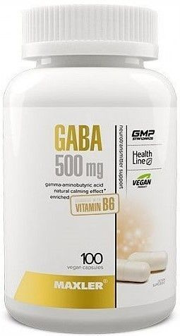 ГАБА (GABA), Maxler GABA 500 mg, 100 капс. купить на OZON по низкой ...