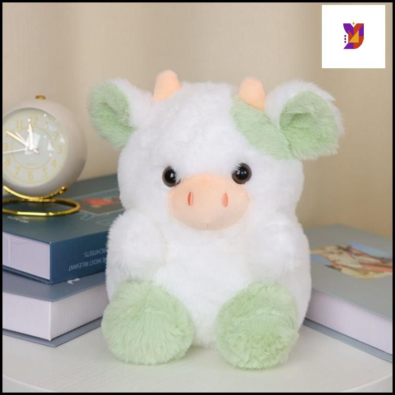 Новая плюшевая игрушка Belle Клубничная корова, 7,8 дюйма, милый ...