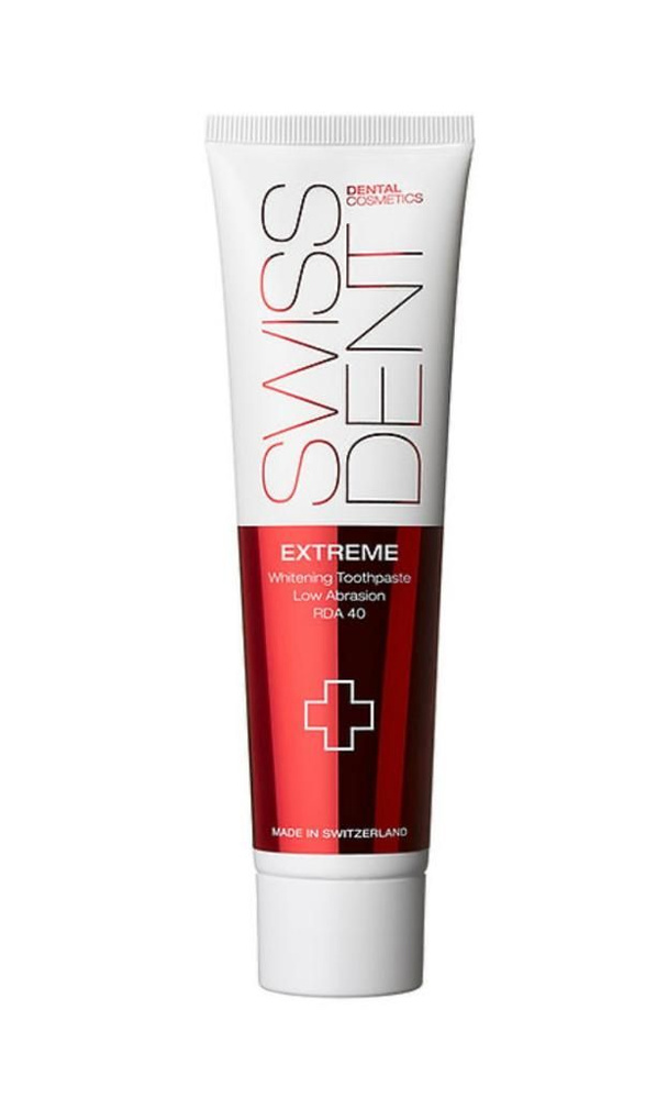 SWISSDENT EXTREME 50ml./ Швейцарская отбеливающая зубная паста PDA 40 ...