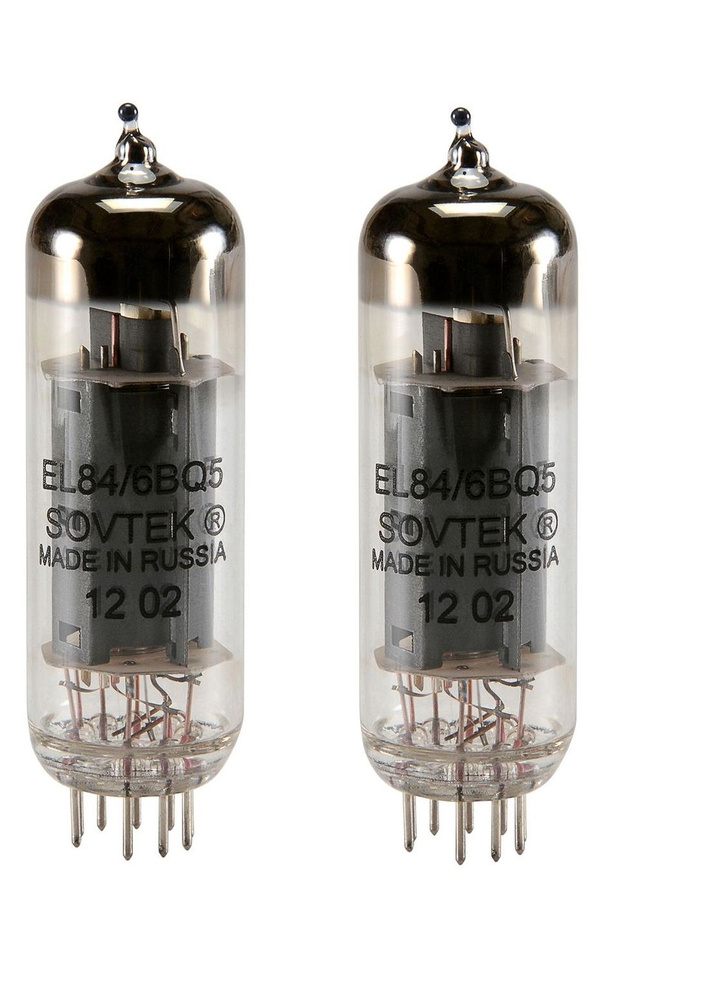 Электронные лампы (подобранная пара - комплект) Sovtek EL84 (6BQ5) - купить с доставкой по ...