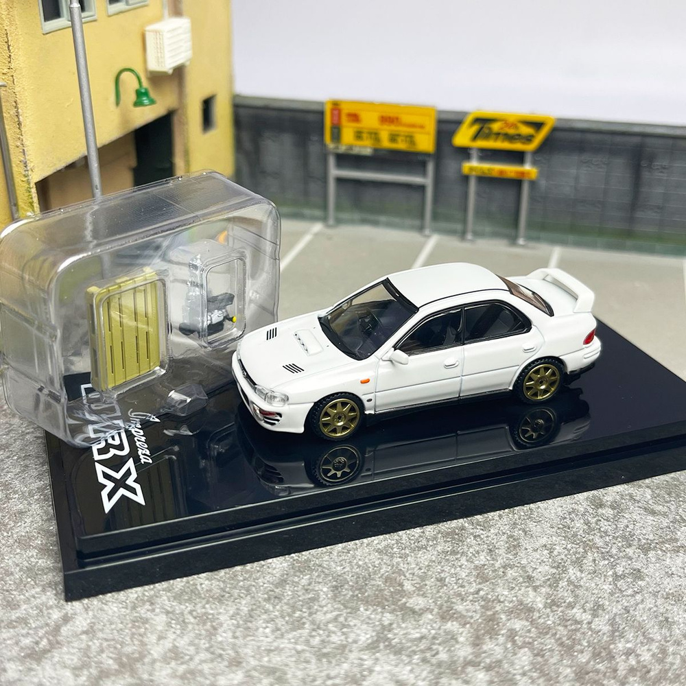 Машинка HOBBY JAPAN Subaru Impreza WRX GC8 Alloy car model toys купить ...