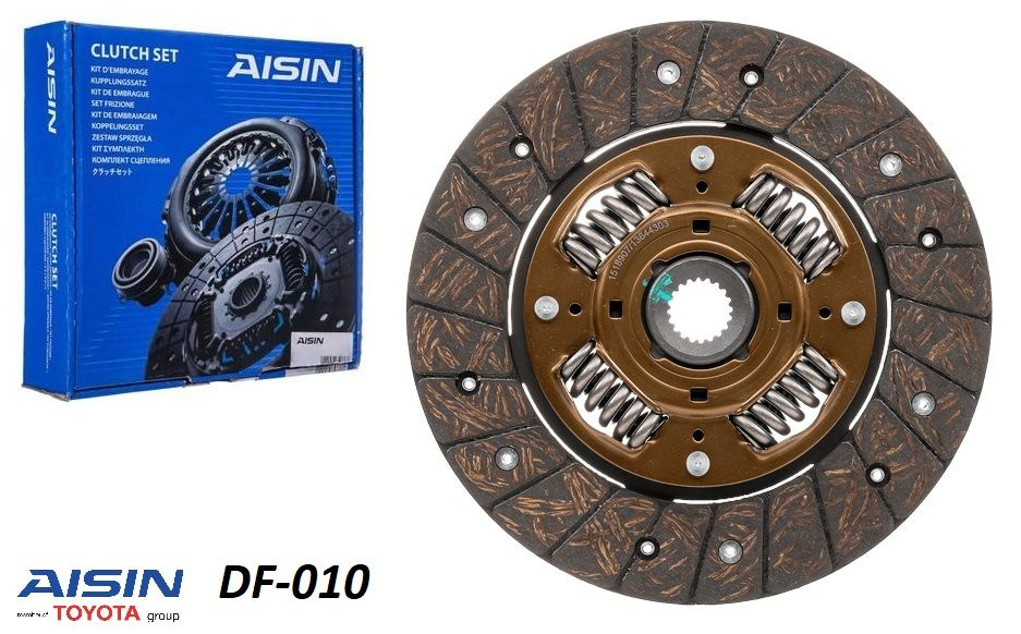 Диск сцепления AISIN DF-010 (225x24) (соответствует VALEO 803807 ...
