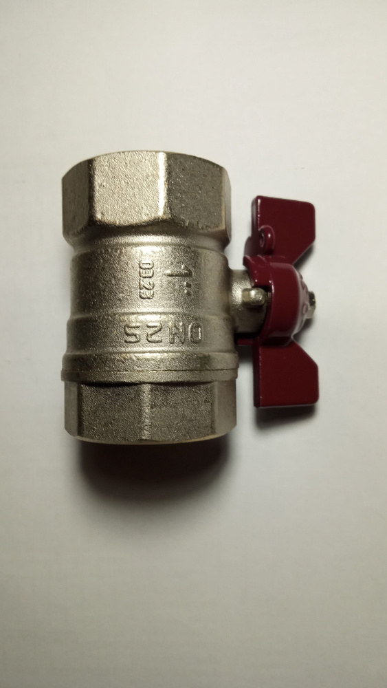 Кран шаровый 1/2 латунный . Россия , TEMPER. - купить по низкой цене в ...