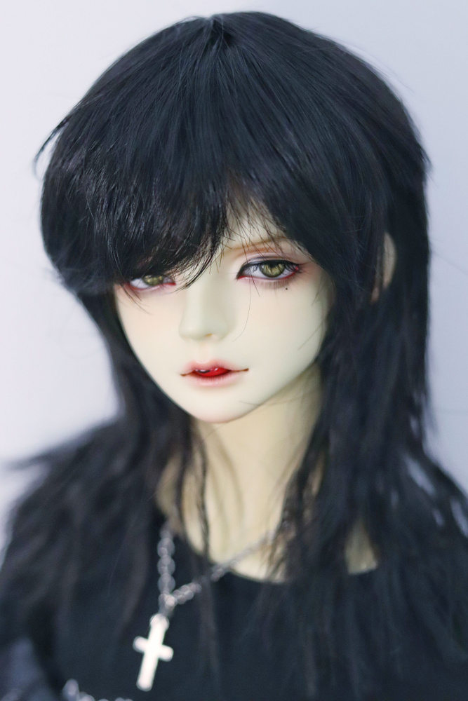 BJD Doll Перак 1/4 7-8" 17.5-19cm MSD Чёрный Long Hair - купить с ...
