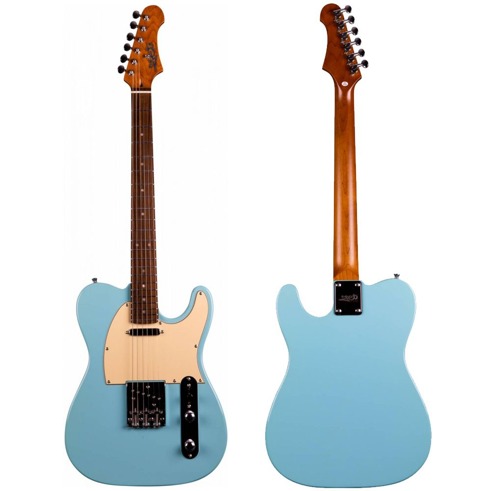 Электрогитара JET JT-300 BL R, Telecaster, цвет Sonic blue голубой ...