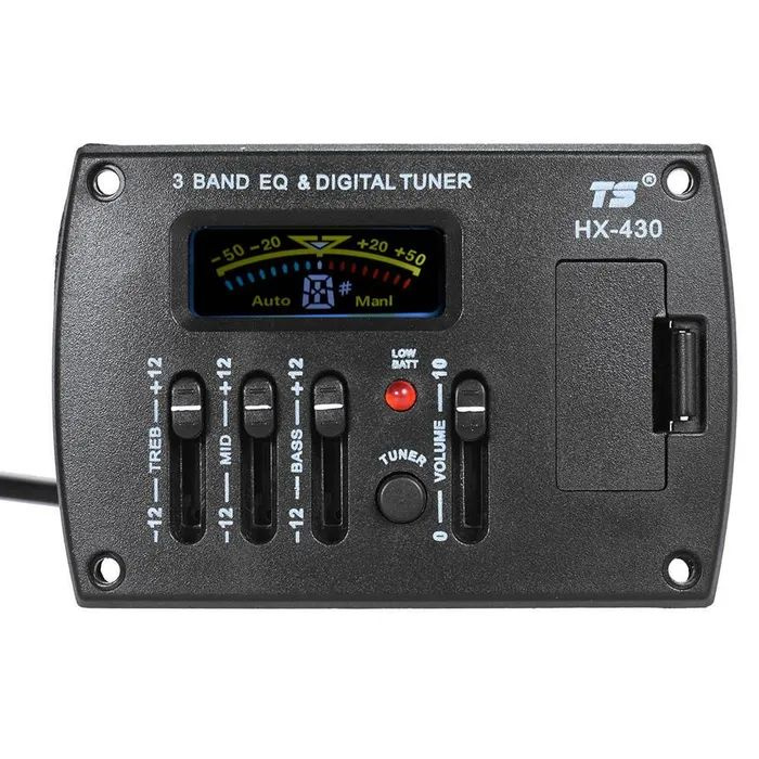 Эквалайзер 3-полосный, со звукоснимателем, с тюнером, Alice EQ-HX430 ...