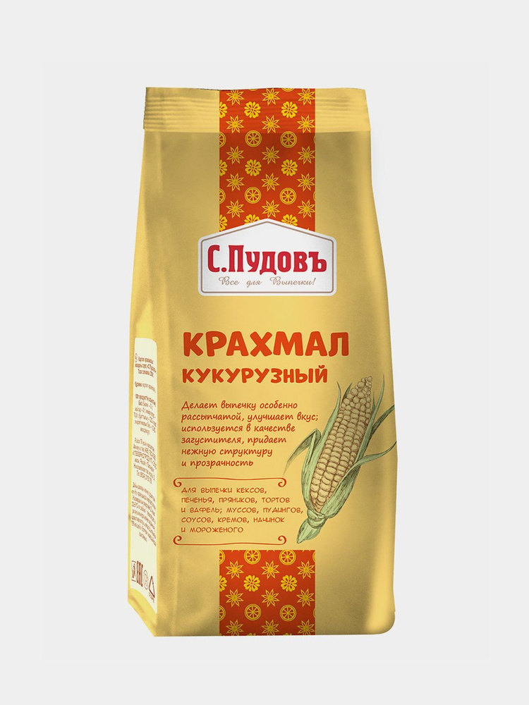 Крахмал кукурузный С.Пудовъ, 200 г - купить с доставкой по выгодным ...