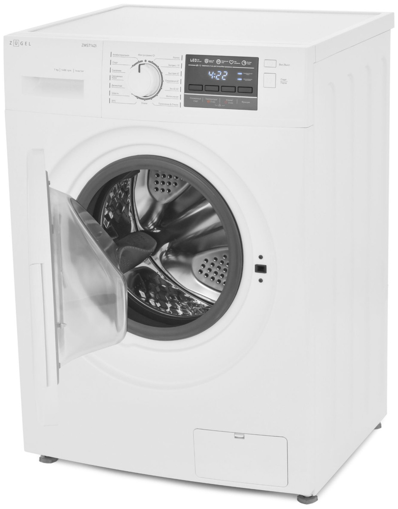 Стиральная машина ZUGEL ZWS7142I Inverter_2523 озон - купить по ...