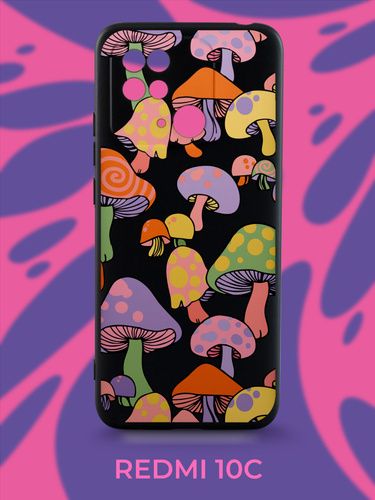 Чехол coverover на Xiaomi Redmi 10C / редми 10С / Бампер защитный ...