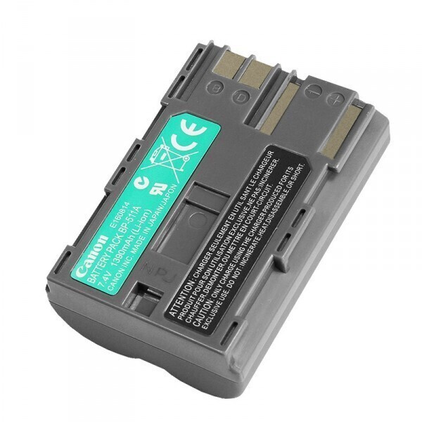 Аккумуляторная батарея Canon BP -511/BP- 511A купить на OZON по низкой цене (913734772)