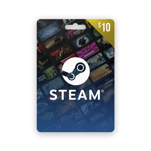 Пополнение кошелька Steam, карта оплаты Steam, регион US, 10 US купить c доставкой на OZON по ...