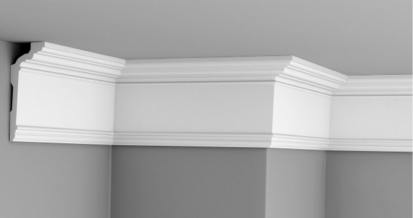 Плинтус потолочный Glanzepol GP-116 купить на OZON по низкой цене ...