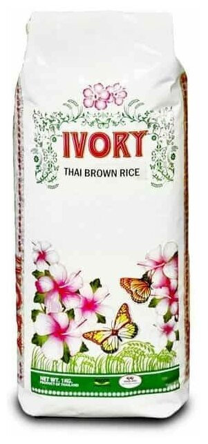 IVORY Fit-C Рис тайский коричневый 1кг - купить с доставкой по выгодным ...