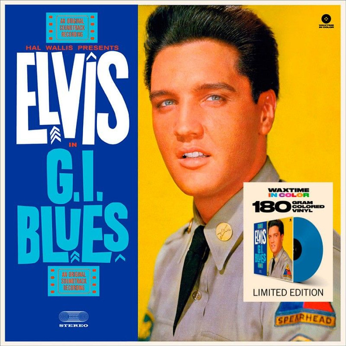 ELVIS PRESLEY, G. I. Blues, LP (Limited Edition,180 Gram Solid Blue ...