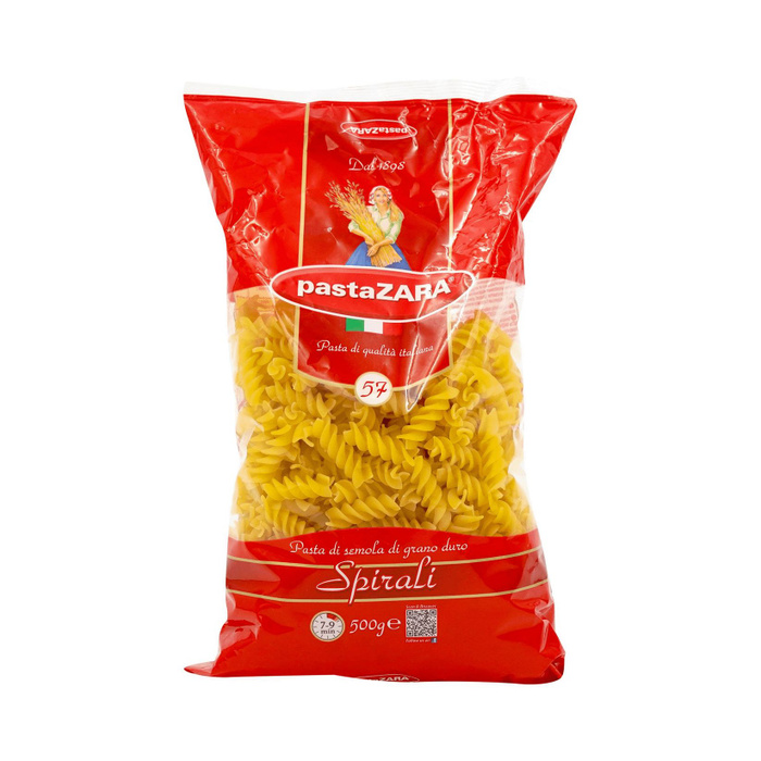 Макароны Pasta Zara Спирали 500 г - купить с доставкой по выгодным ...