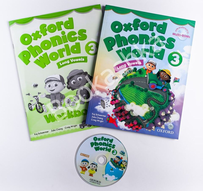 Комплект Oxford Phonics World Level 3 Student Book + Workbook + CD ...