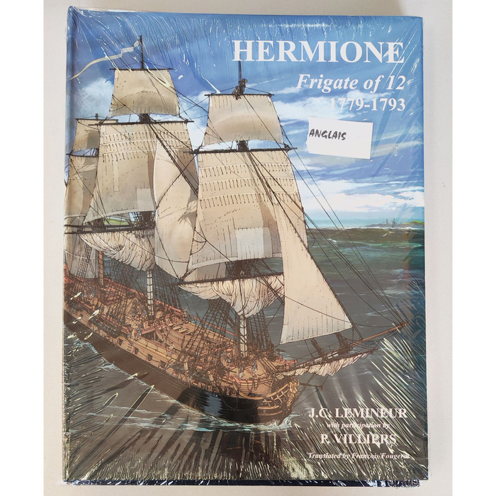 Чертеж корабля Hermione frigate, 1779-1793, М.1:48, Ancre (Франция ...