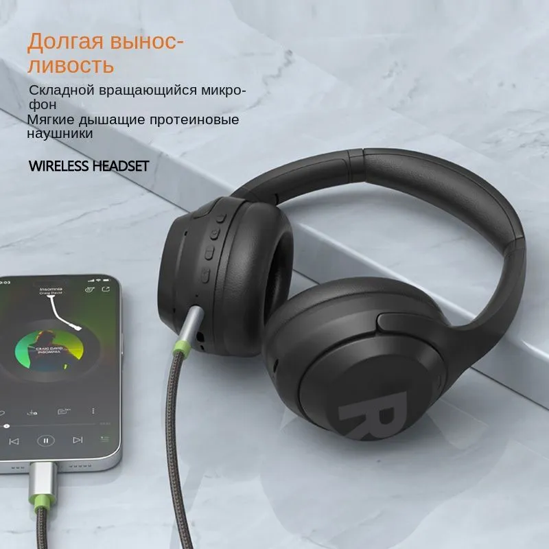 Simsiz quloqchin Bluetooth – to‘liq o‘lcham, mikrofonli, SD karta va ...