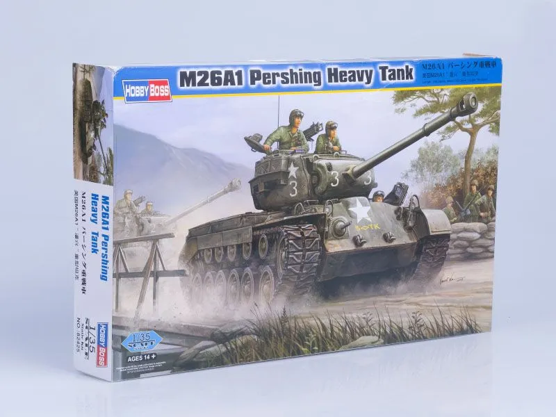Сборная модель танка Танк M26A1 Pershing Heavy Tank 82425, масштаб 1/35 ...