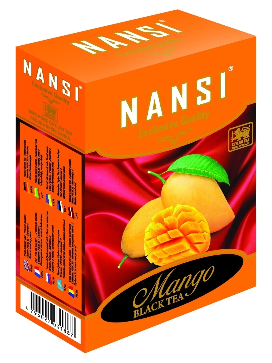NANSI / Чёрный чай " НАНСИ " с манго 100 грамм купить на OZON по низкой ...