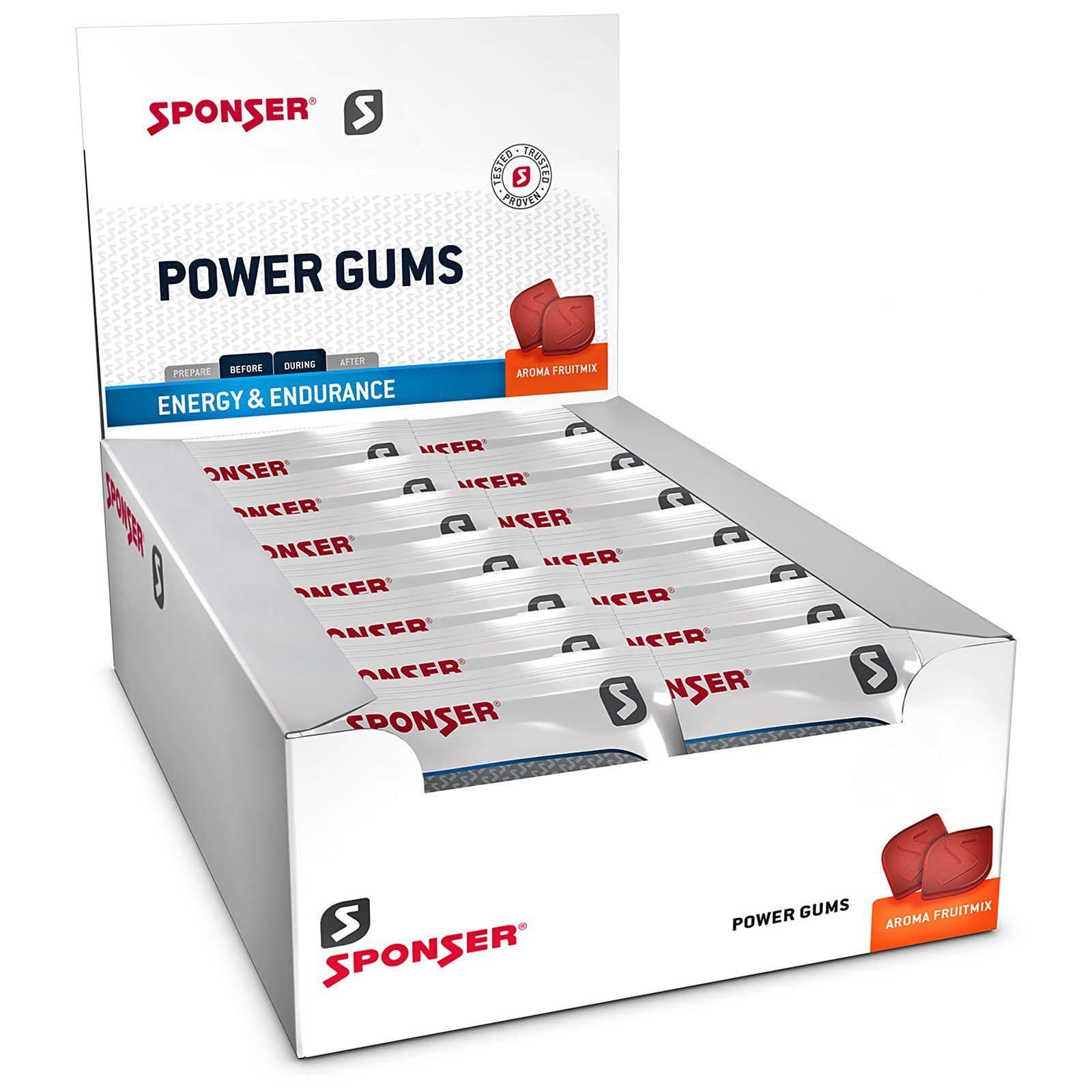 SPONSER Энергетик POWER GUMS, Фруктовая смесь (20x75г) купить на OZON ...