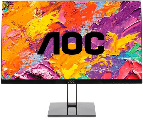 AOC 23.8" Монитор Value Line 24V2Q(00/01), IPS, 1920x1080 Full HD, 75 ...
