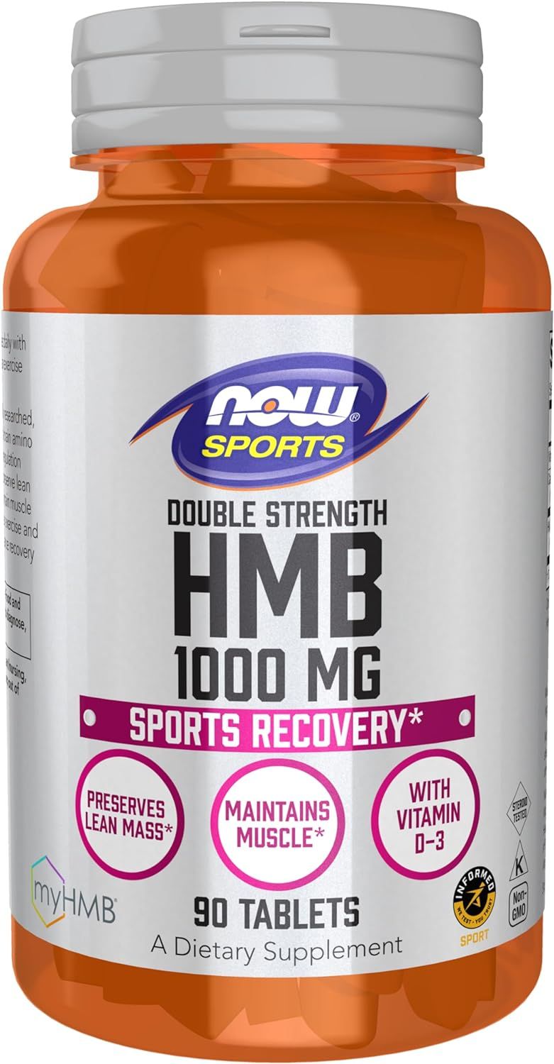 NOW Sports HMB 1000 mg 90 tablets (Гидроксиметилбутират 1000) купить на ...