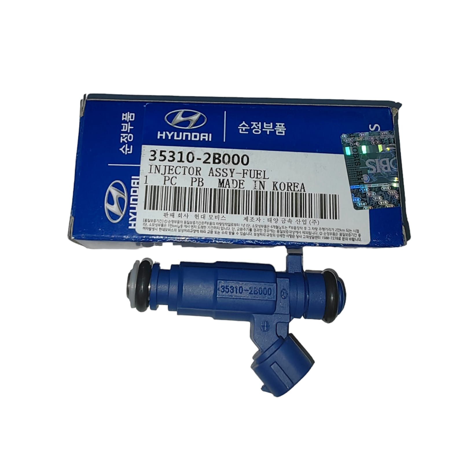 Форсунка топливная Hyundai-Kia 353102B000, Форсунка Hyundai Solaris 1.4 ...