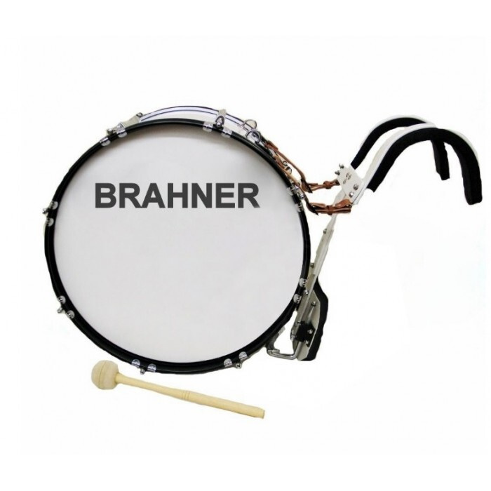 BRAHNER MBD-2211/WH - БАС-барабан (маршевый) размер 22"x11", цвет ...