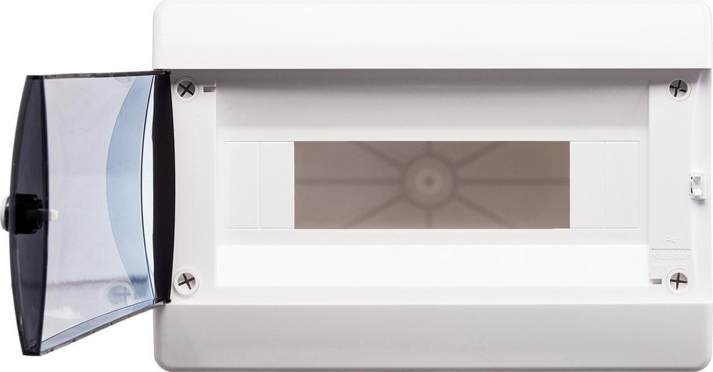 Щит навесной Tekfor CNK 40-12-1 12 модулей прозрачная черная дверца IP41 - купить по выгодной ...