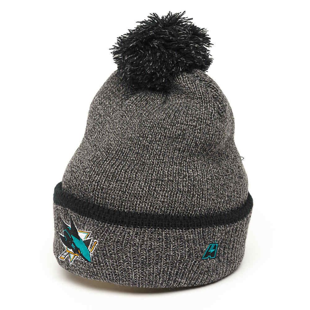 Шапка с помпоном Atributika & Club San Jose Sharks купить на OZON по ...