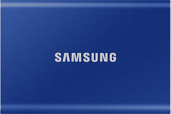 Портативный SSD Samsung T7, 1Tb, Indigo Blue (MU-PC1T0H/WW) купить на ...