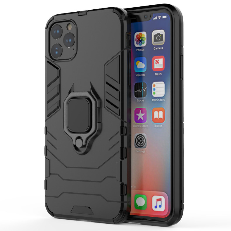 Чехол противоударный для Apple iPhone 11 Pro / Айфон 11 Про (Черный ...