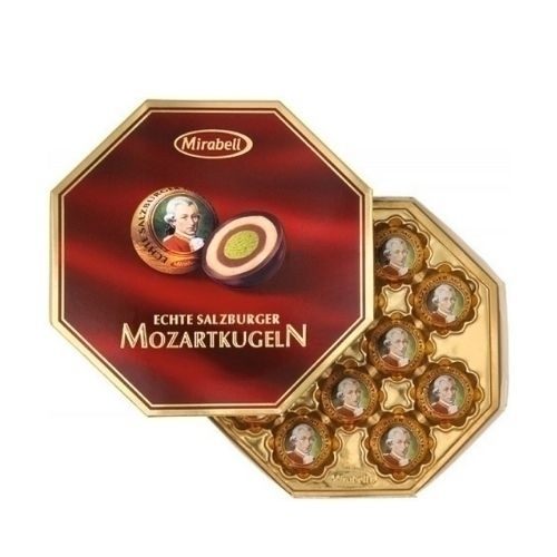 Конфеты Mozart Mirabell Mozartkugeln Octagon Gift 300 г - купить с ...