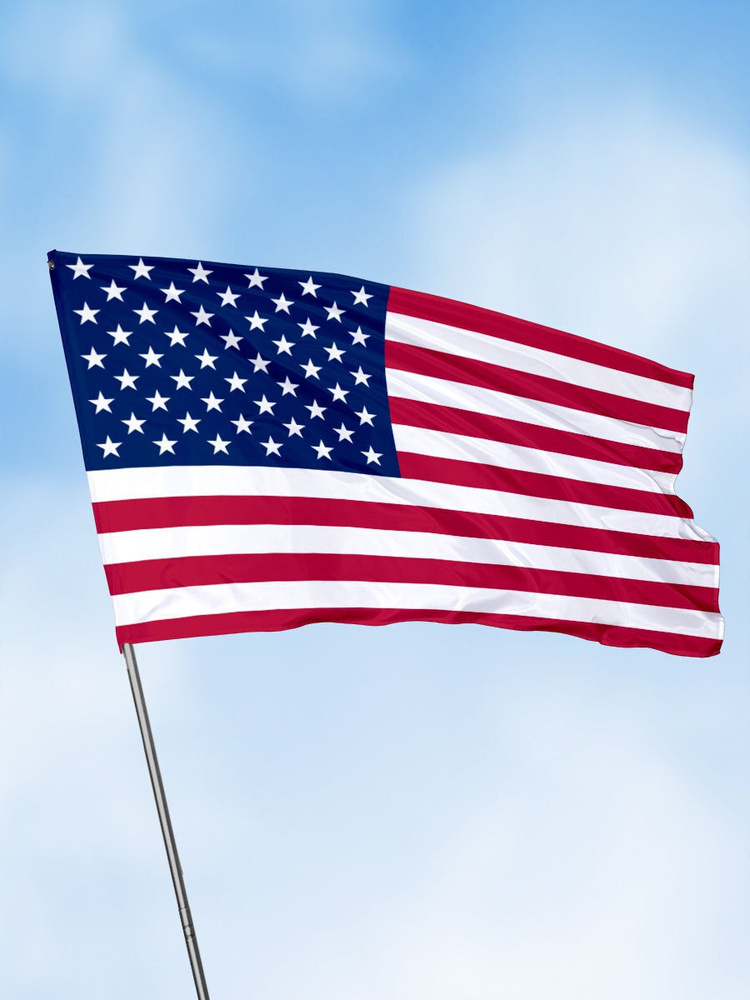 Флаг США - купить Флаг по выгодной цене в интернет-магазине OZON ...