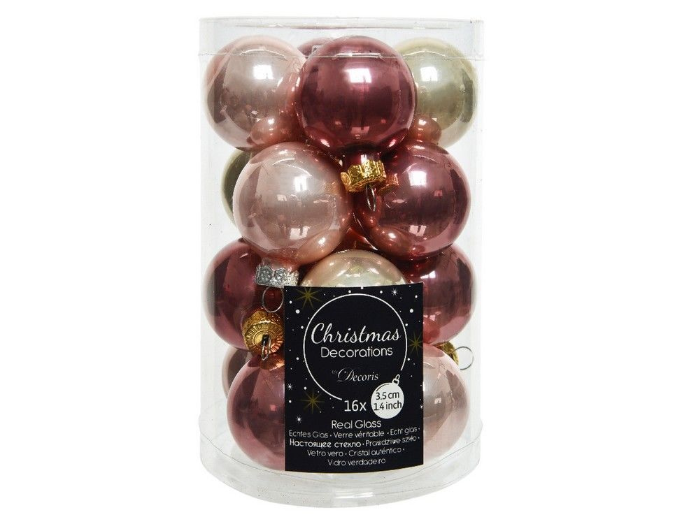 Набор ёлочных шаров Kaemingk, диаметр 3.5 см, купить по выгодной цене в интернет-магазине OZON ...