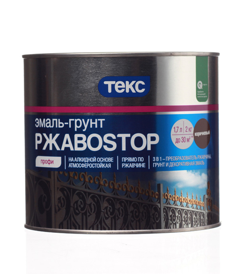 Грунт-эмаль Текс РжавоStop, коричневый - купить в интернет-магазине ...