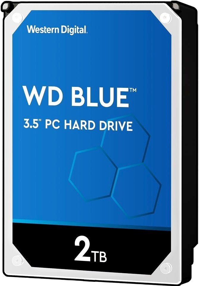 2 ТБ Внутренний жесткий диск Western Digital WD20EZBX Blue (WD20EZBX ...