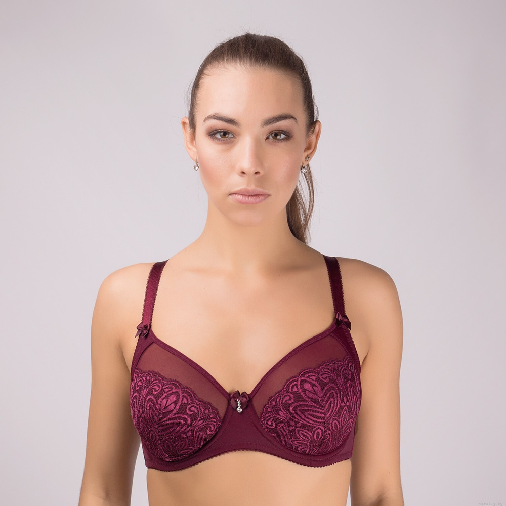 Бюстгальтер мягкая чашка на каркасе Verally - купить с доставкой по выгодным ценам в интернет ...
