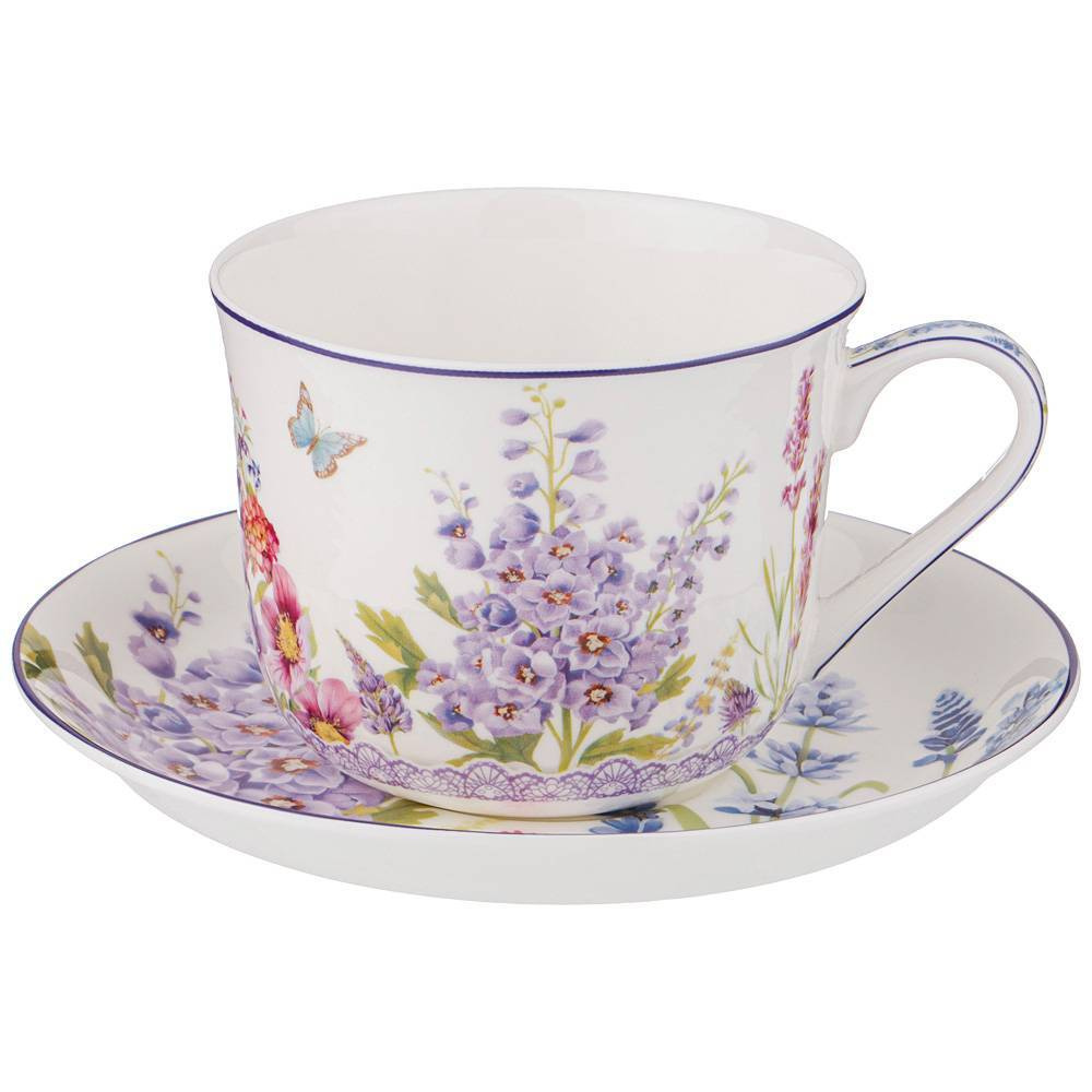 Чайная пара Lefard "Прованс Лаванда", на 1 перс. купить c доставкой на OZON по низкой цене ...