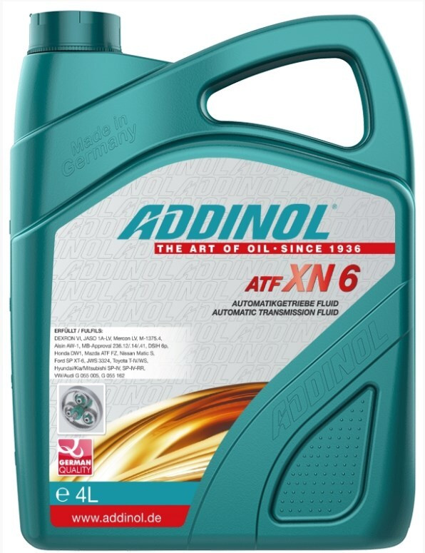 ADDINOL ATF XN 6 / Жидкость трансмиссионная 4L - купить по выгодной цене в интернет-магазине ...