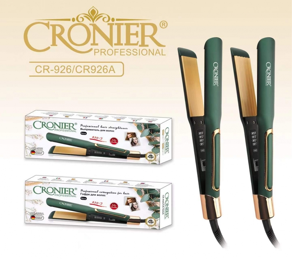 Щипцы-гофре CRONIER Плойка гафре для волос Cronier-CR 926 - купить по доступным ценам в интернет ...