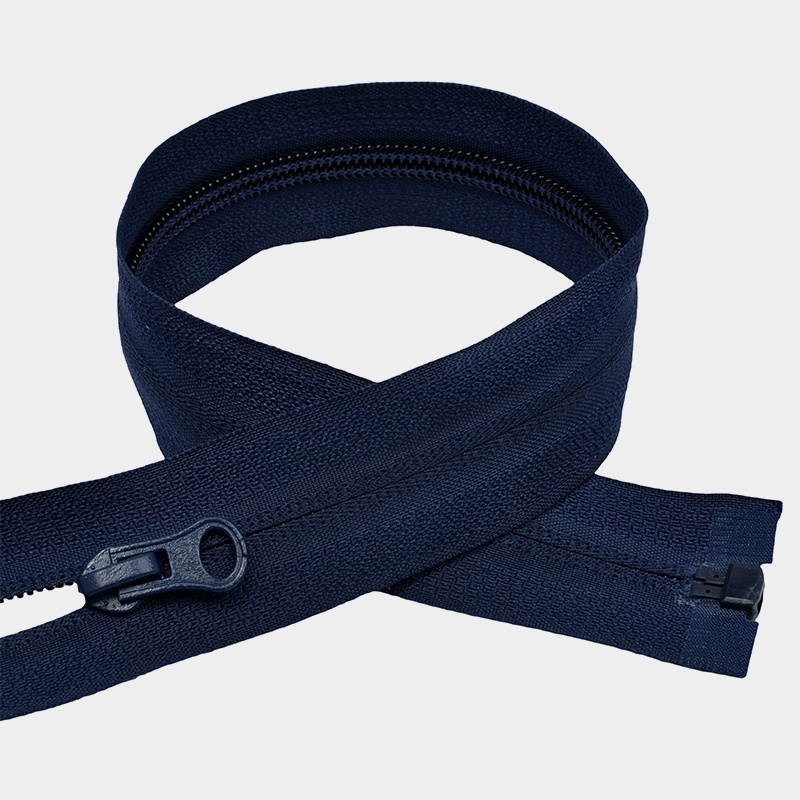 Молния MaxZipper пластиковая, спираль, №7, скрытая, 75 см, цвет F330, синий, 50 шт (F.ПЛ7N.75. ...