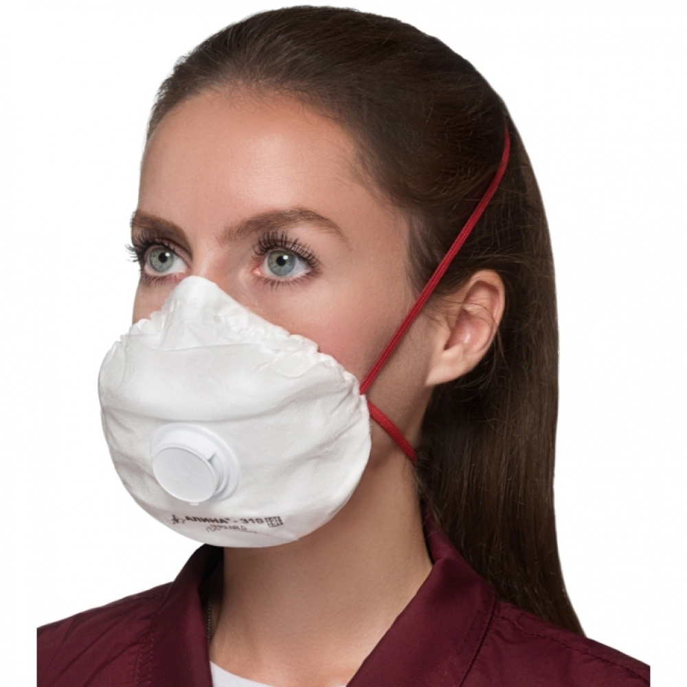 Алина Респиратор универсальный 310, FFP3, 100 шт. - купить с доставкой по выгодным ценам в ...