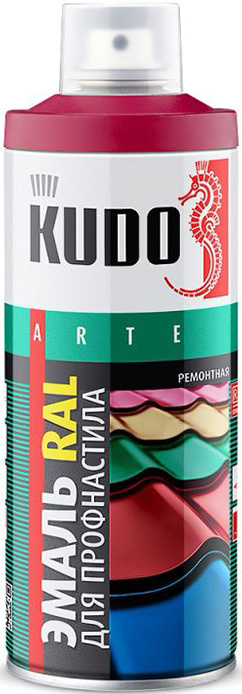 Аэрозольная краска KUDO эмаль-аэрозоль для профнастила_123384 - купить ...